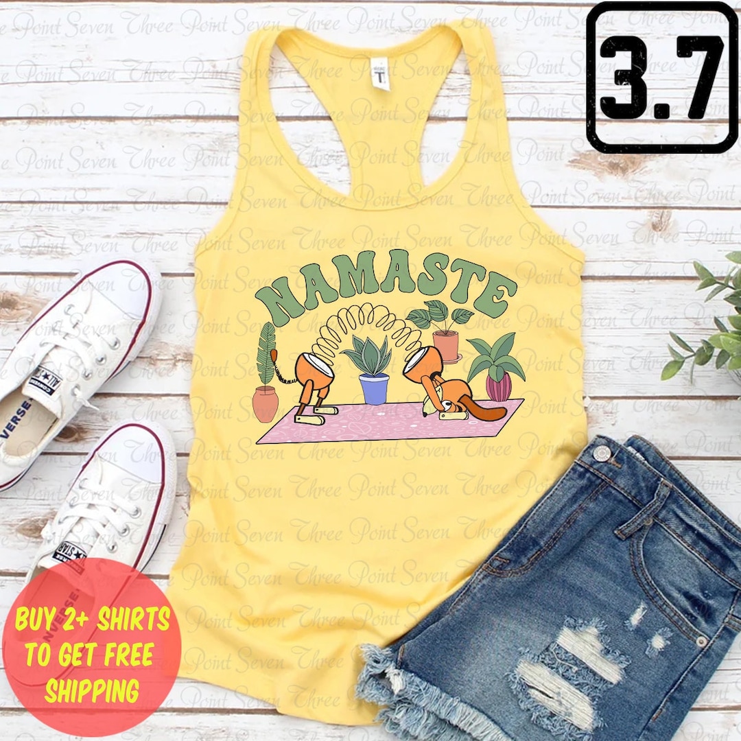 Slinky Dog Yoga Namaste Tank Top, Toy Story Tank Top E0980 - Etsy