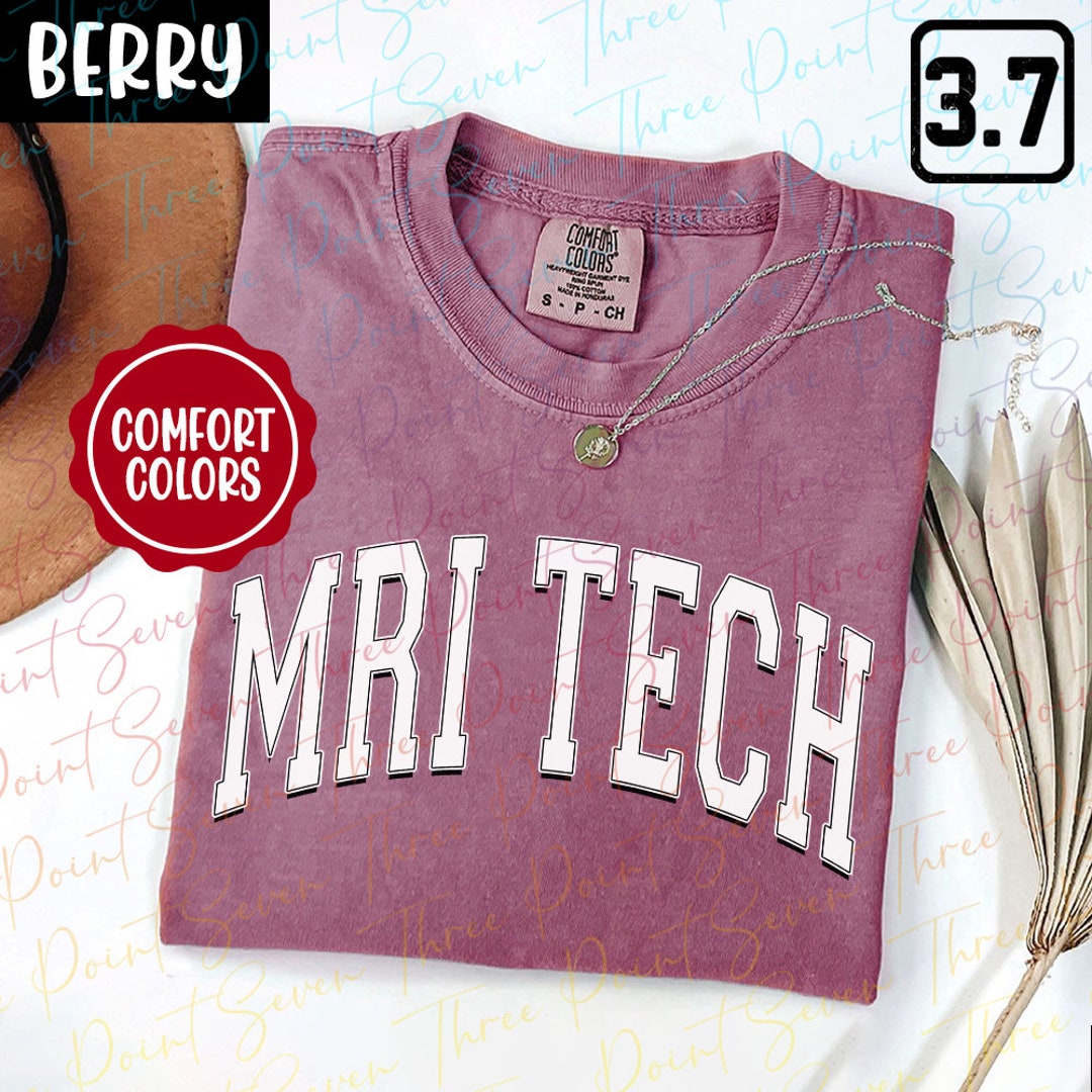 Comfort Colors MRI Tech Shirt, MRI Technologist Shirt, Radiology Tech ...