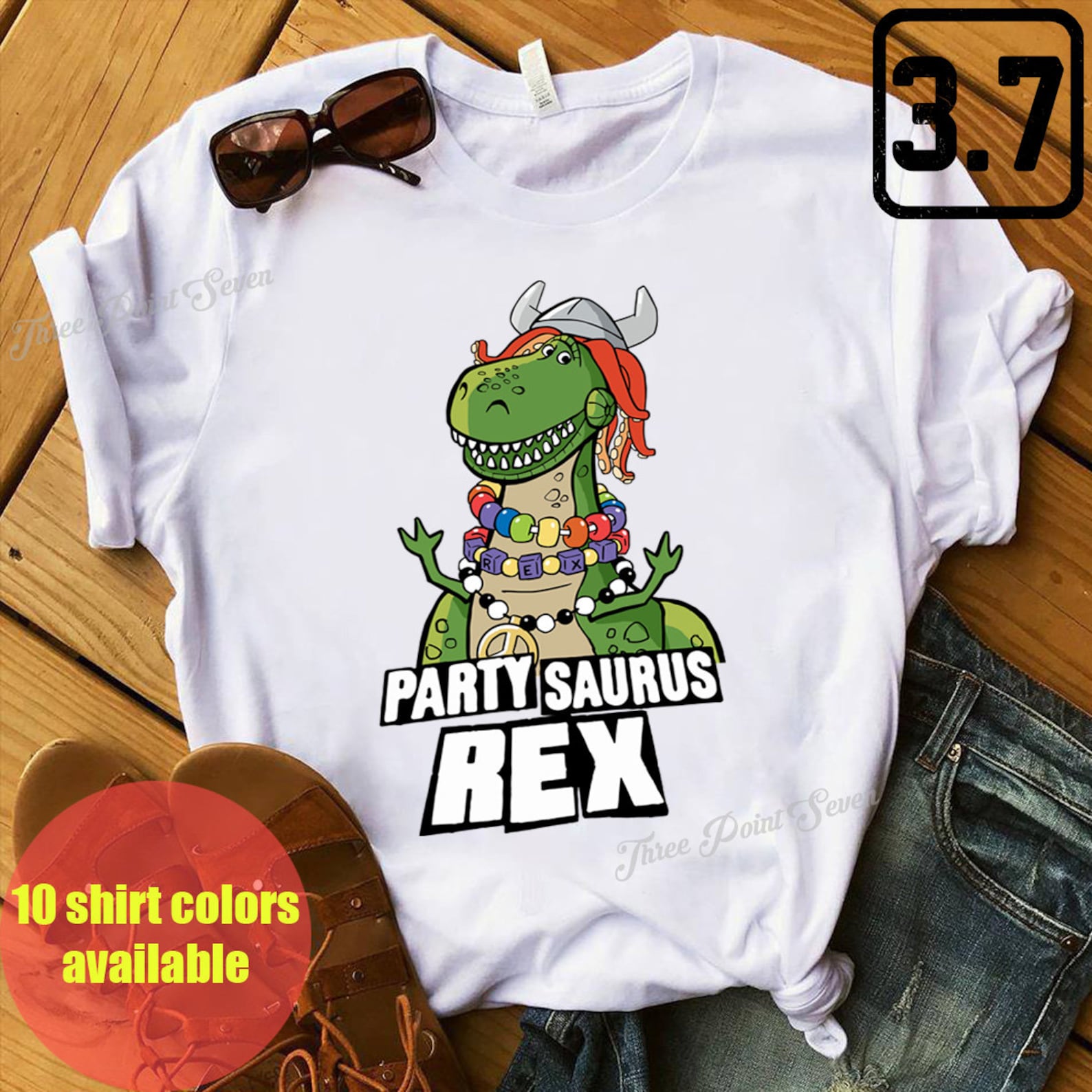 Funny Toy Story Shirt Party Saurus Rex Toy Story Dinosaur - Etsy