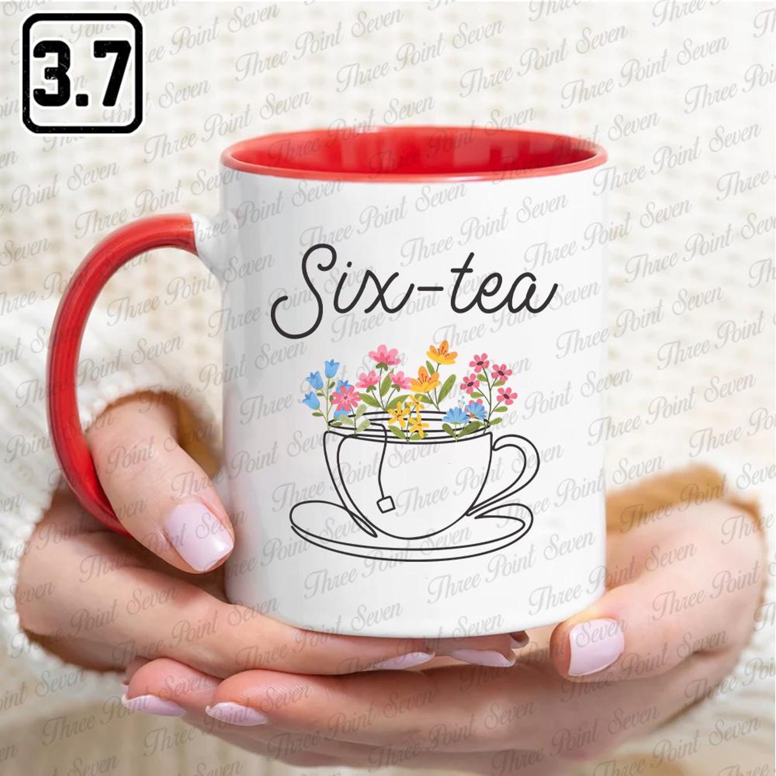 Floral Sixty Mug, 60th Birthday Gift, Six-tea Mug, 1966 Mug TN0705-6 - Etsy