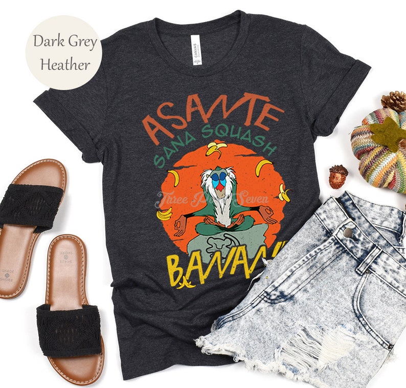 Asante Sana Squash Rafiki Shirt, Lion King T-shirt, Animal Kingdom ...