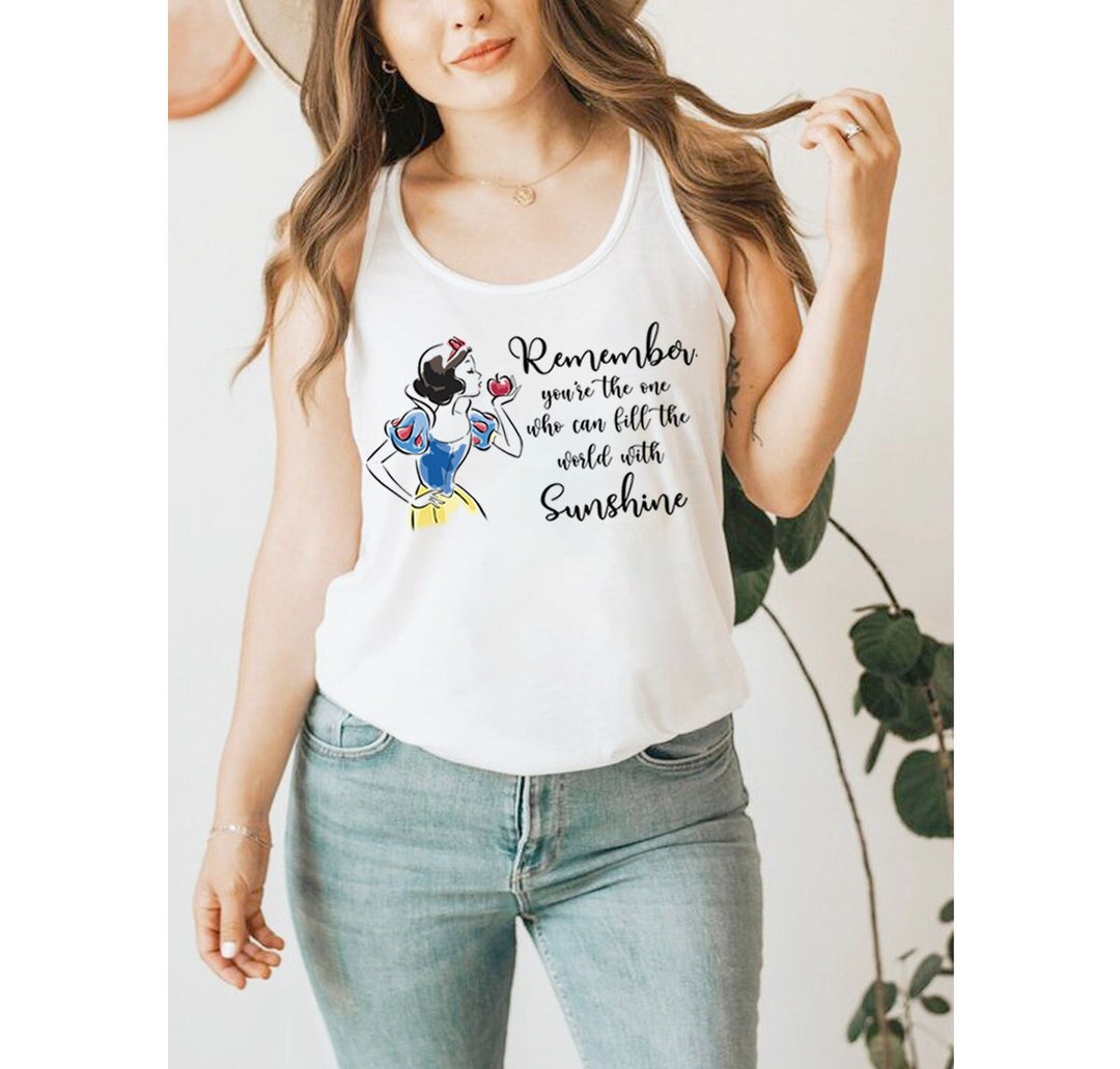 Snow White Tank Top, Snow White and the Seven Dwarfs Tank E0618 - Etsy