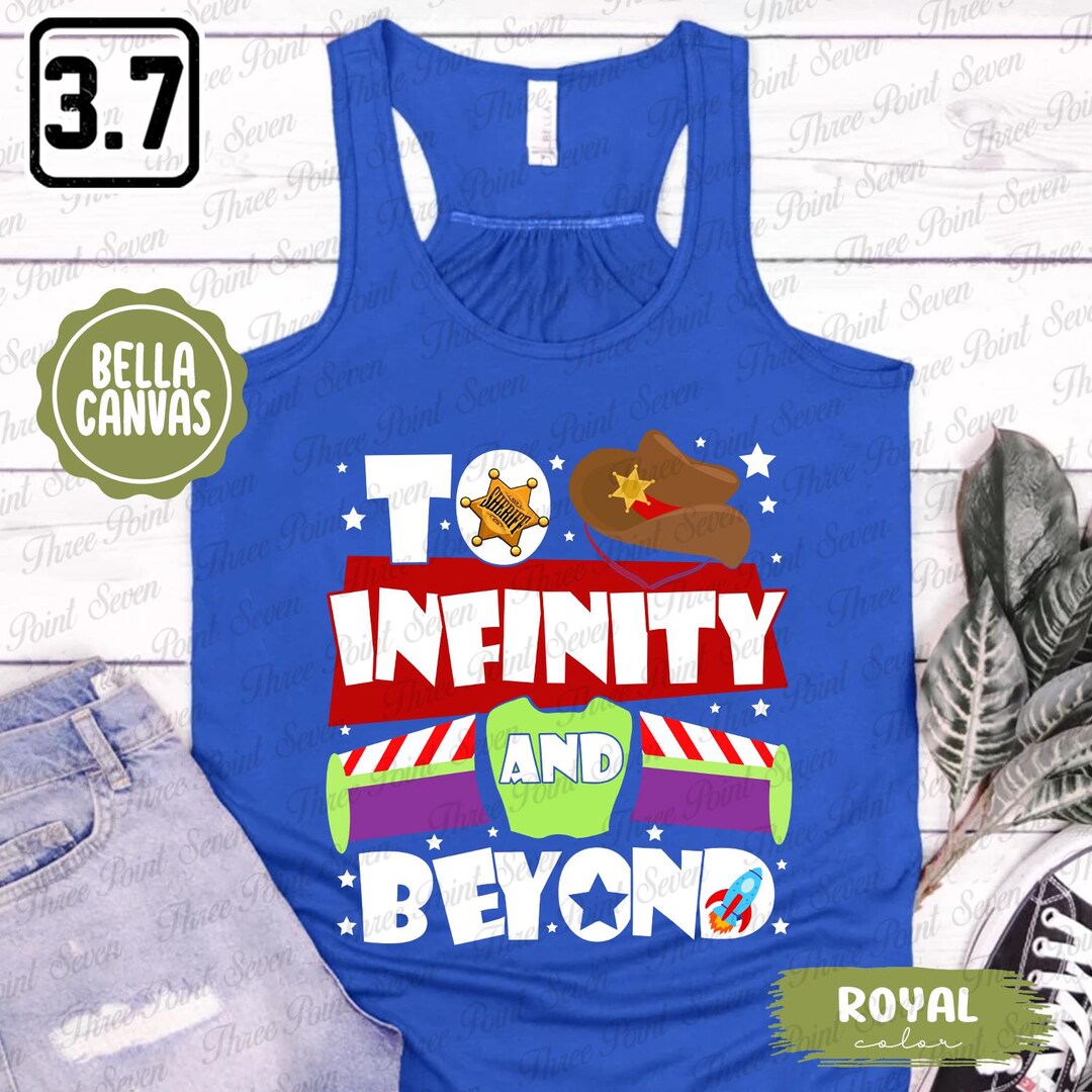 Toy Story Tank Top, to Infinity and Beyond Tank Top E0292 - Etsy