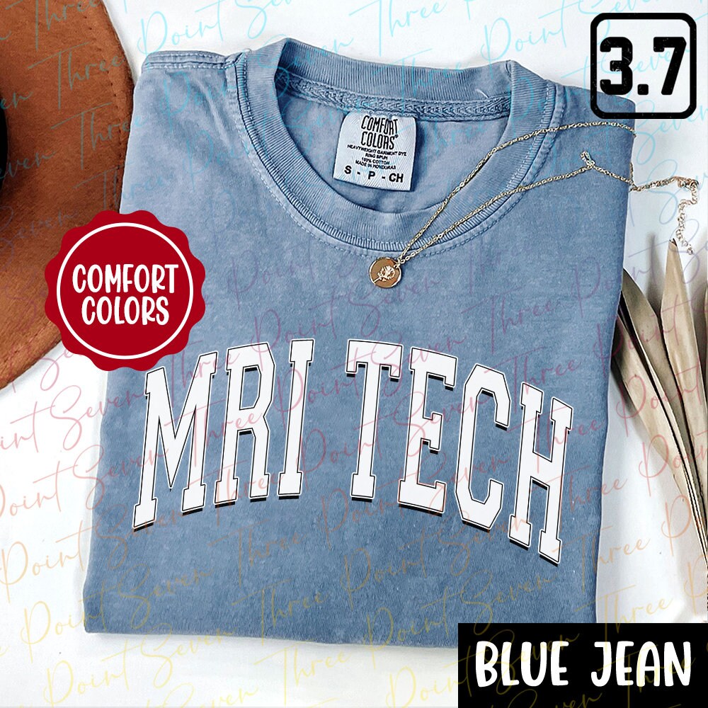 Comfort Colors MRI Tech Shirt, MRI Technologist Shirt, Radiology Tech ...