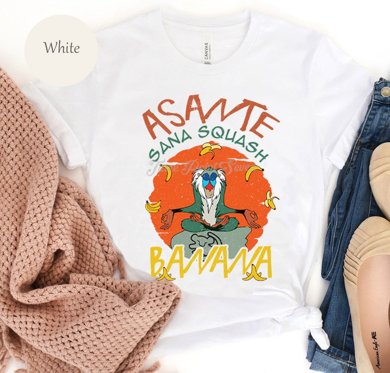 Asante Sana Squash Rafiki Shirt, Lion King T-shirt, Animal Kingdom ...