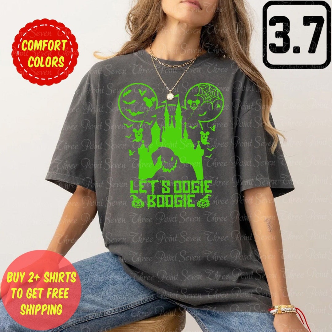 Oogie Boogie Boo Ghost Comfort Colors Shirt, Boogieman T-shirt, Not so ...