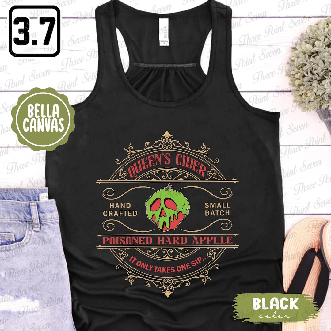 Snow White Poison Apple Tank Top, Evil Queen Poison Apple Tank Top ...