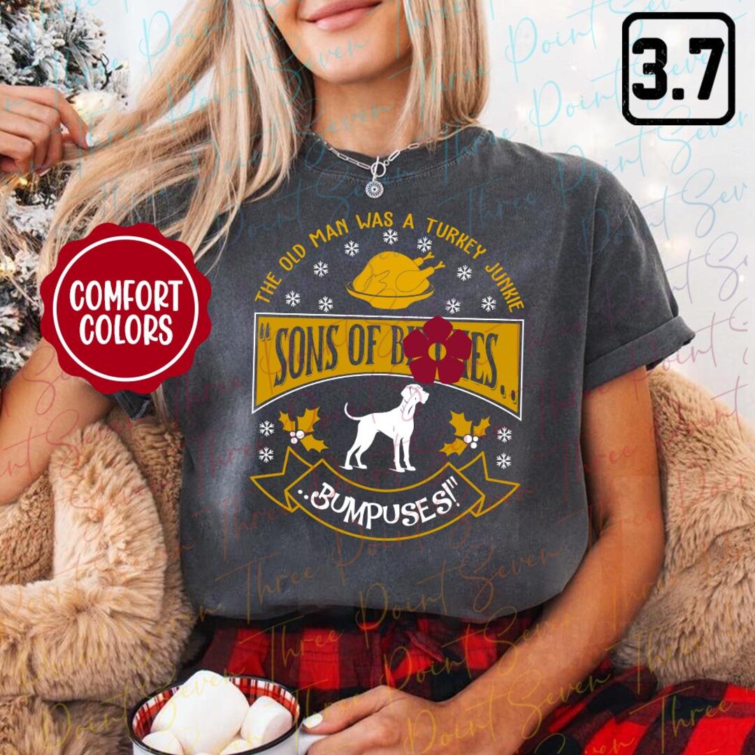 Comfort Colors A Christmas Story Shirt, Sons Of... Bumpuses Shirt ...