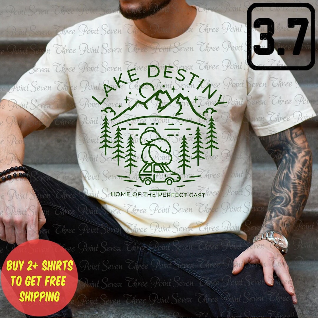 Lake Destiny Comfort Colors Shirt, A Goofy Movie Shirt, Father and Son Trip Shirt, Camping Shirt ...