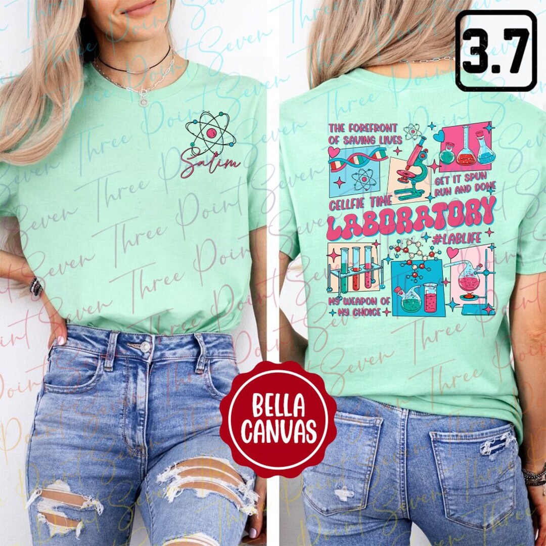 Personalized Laboratory Shirt, Lab Life Shirt, Laboratory Scientist ...