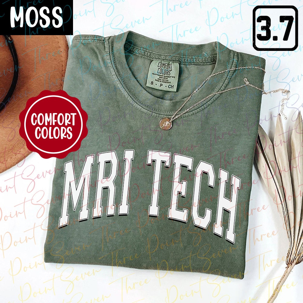 Comfort Colors MRI Tech Shirt, MRI Technologist Shirt, Radiology Tech ...