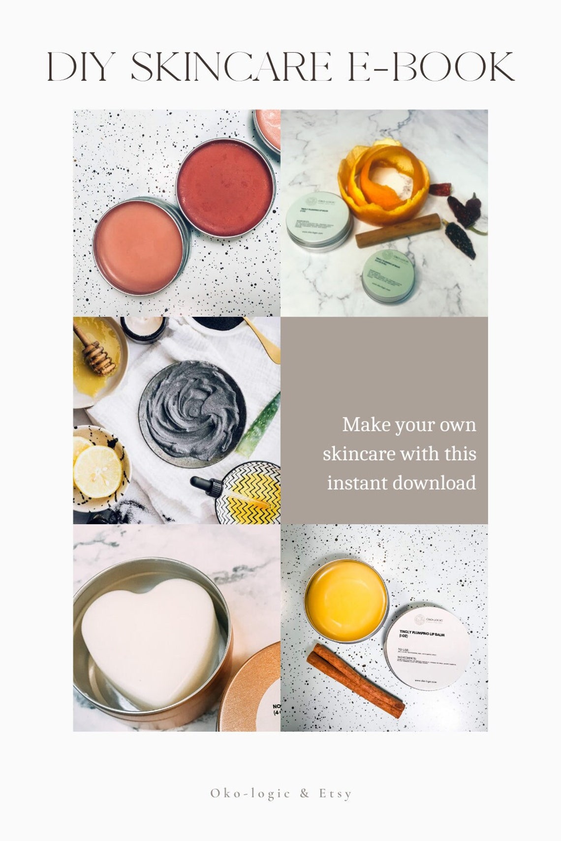 EASY SKINCARE TUTORIALS - 13 Diy Recipes - Facial Care - Body Care ...