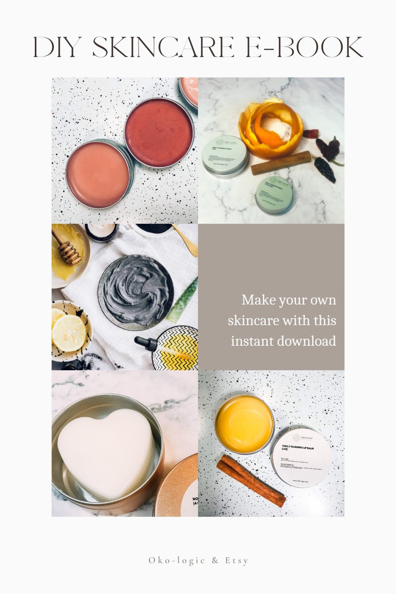 EASY SKINCARE TUTORIALS - 13 Diy Recipes - Facial Care - Body Care ...