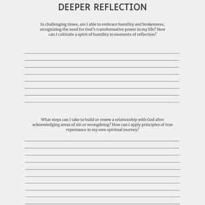 Bible Study, True Repentance, Lesson in True Repentance, the Story of ...