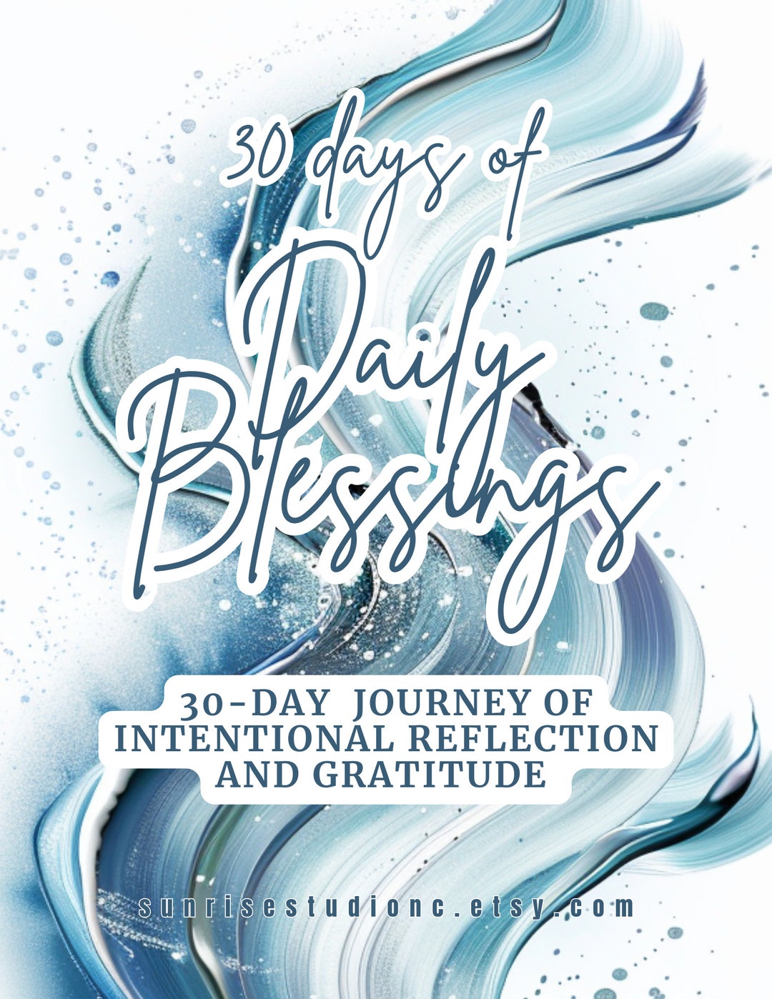 30-day Blessing Journal: Daily Reflection & Gratitude (digital Download ...