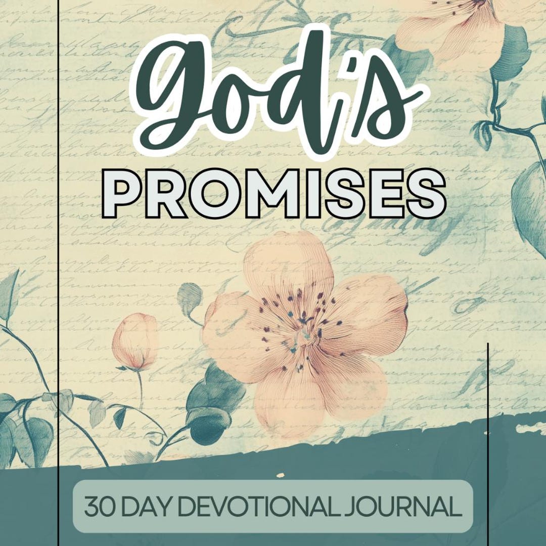 God’s Promises: 30-day Devotional Journal for Daily Scripture ...