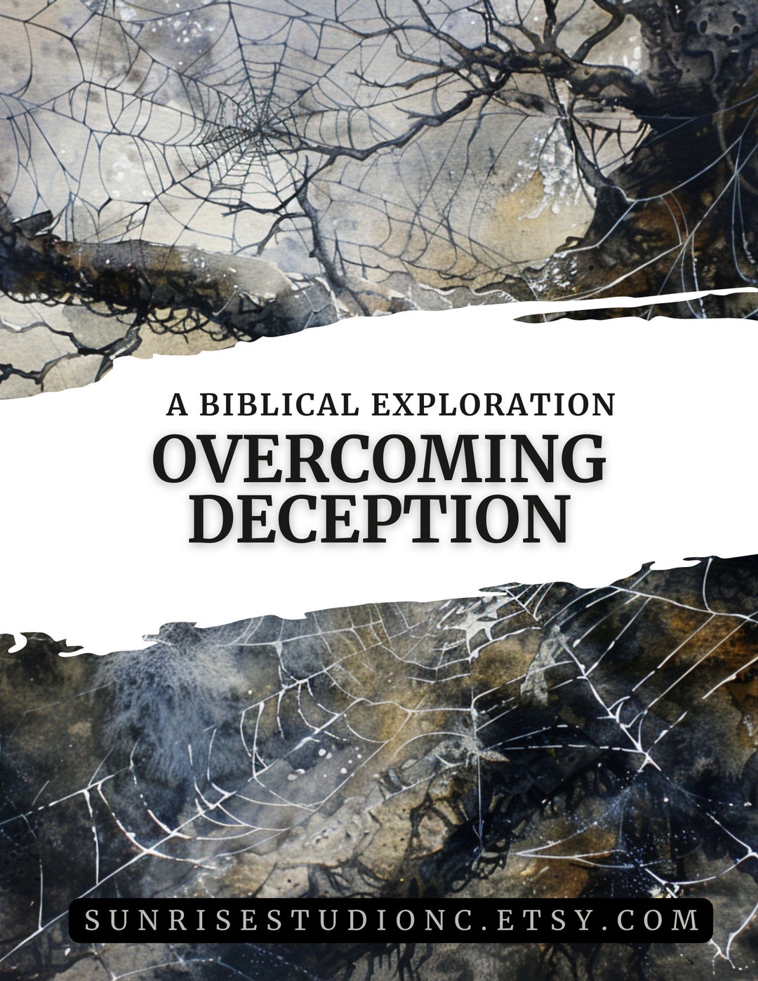 Bible Study, Biblical Lesson Journal, Overcoming Deception, Christian ...