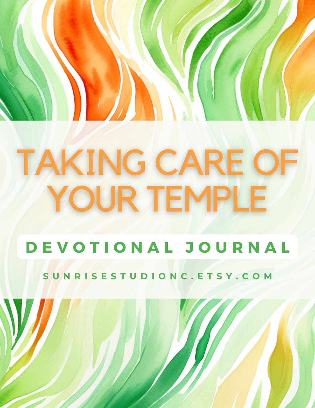Taking Care of Your Temple Devotional Journal, Faith and Health Guide ...