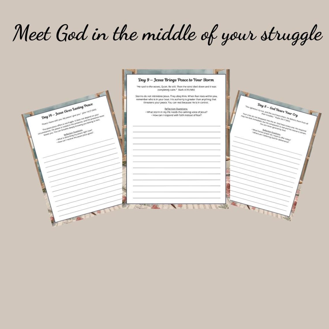 Growing in Faith Through Trials – 30 Day Devotional Journal - Etsy