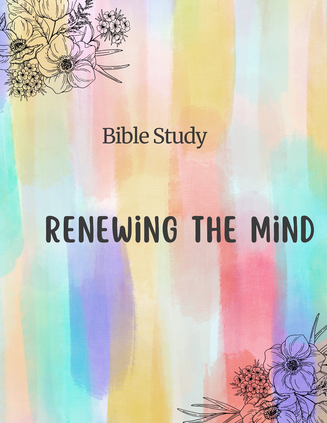 Bible Study, Renewing the Mind, Group Study, Personal Study, Christian ...