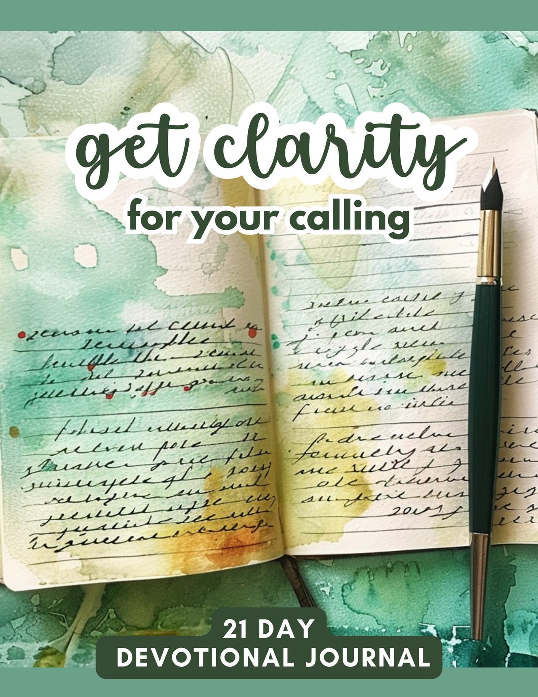 21-day Devotional Journal: Clarity for Your Calling (PDF) - Etsy
