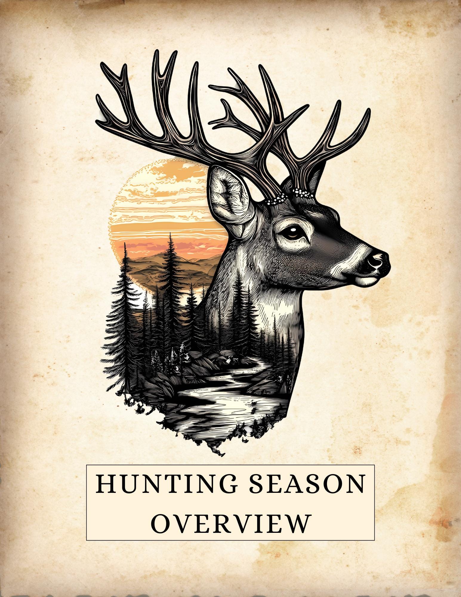 Hunting Journal With Gear Checklist, Goals, Logbook, Scouting Notes ...