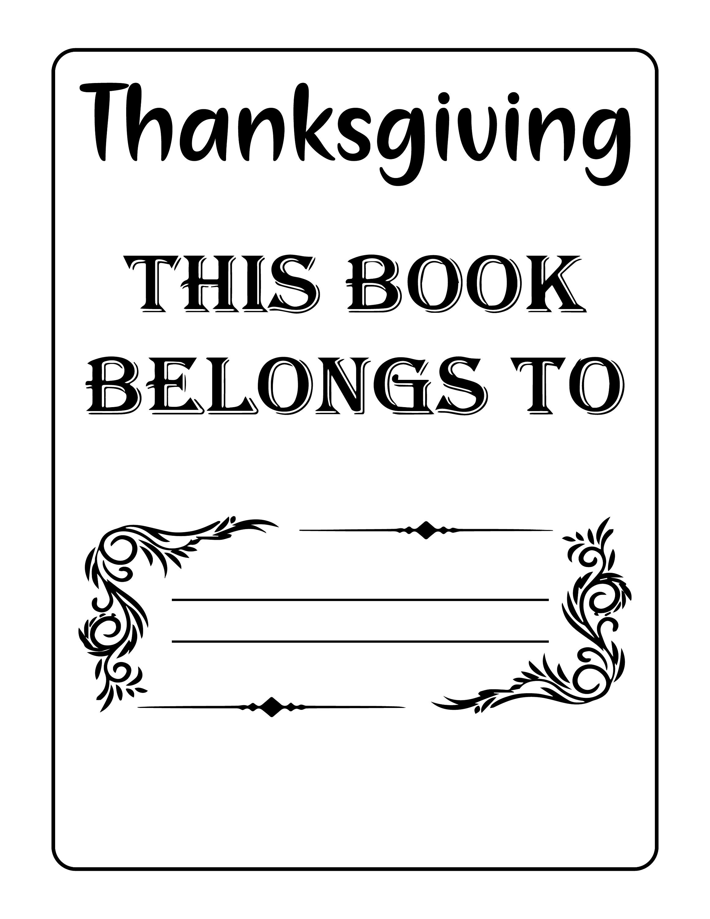 Hand Tracing Fun Activity for Fall and Thanksgiving Coloring Book for ...