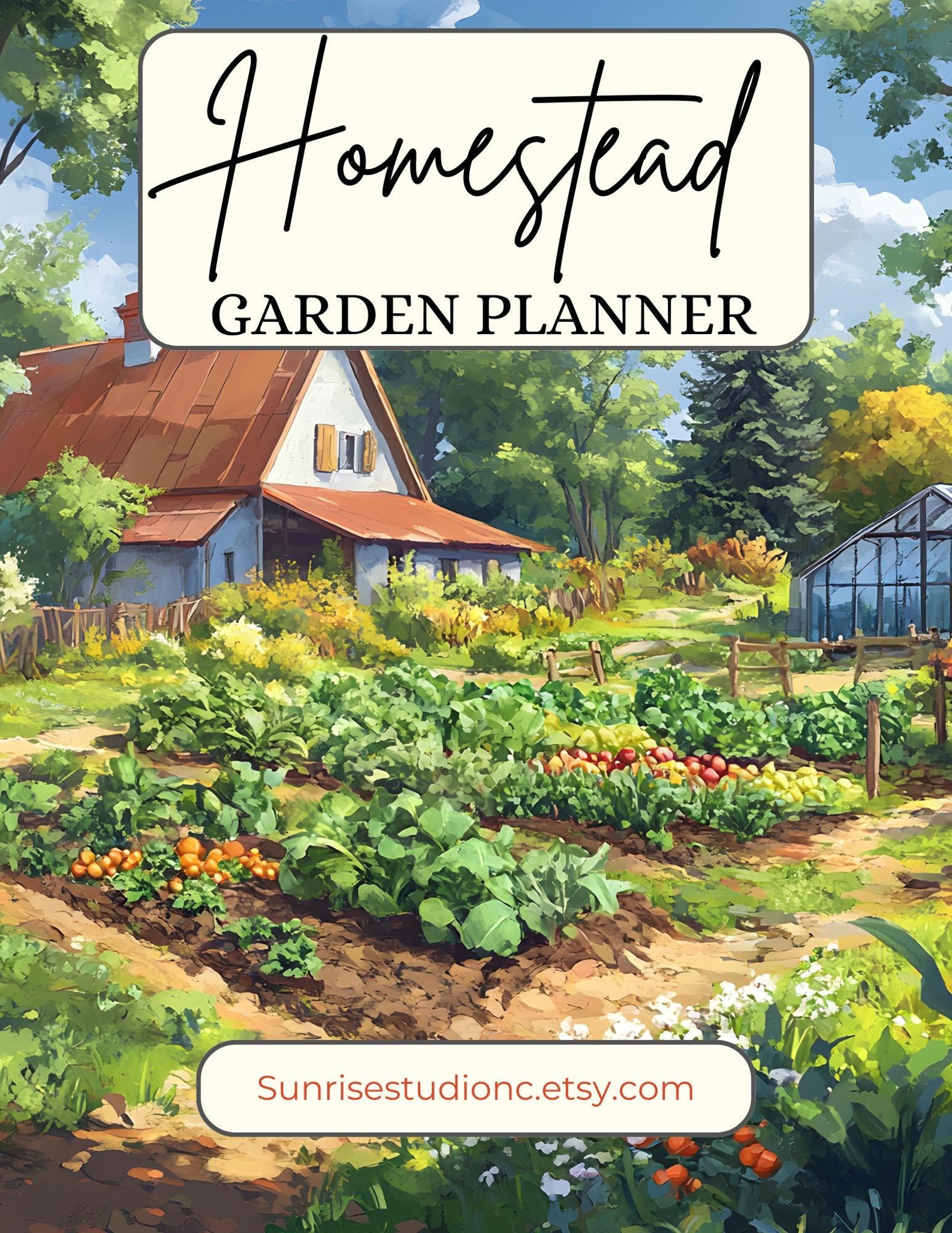 Homestead Garden Planner | Printable Gardening Journal | Vegetable ...