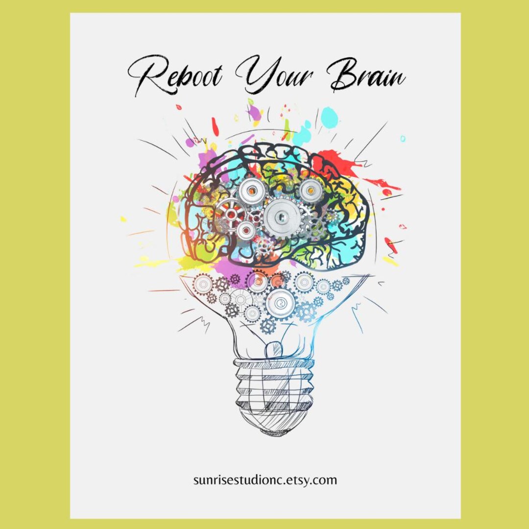 Reboot Your Brain: 7-day Mental Reset Guide (digital Wellness PDF Ebook ...