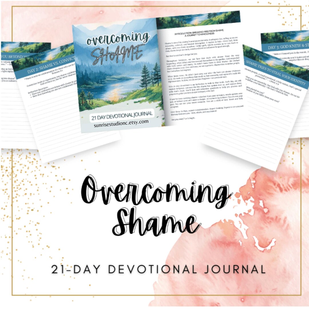 Emotional Healing Guide, Overcoming Shame Devotional, 21-day Christian ...