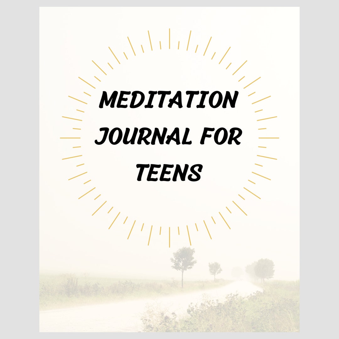 Teen Meditation Journal, Teenage Journal, Journal for Teen Boys, or ...