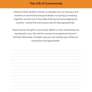 Be Thankful Mini Devotional Journal: Christian Gratitude (PDF) - Etsy