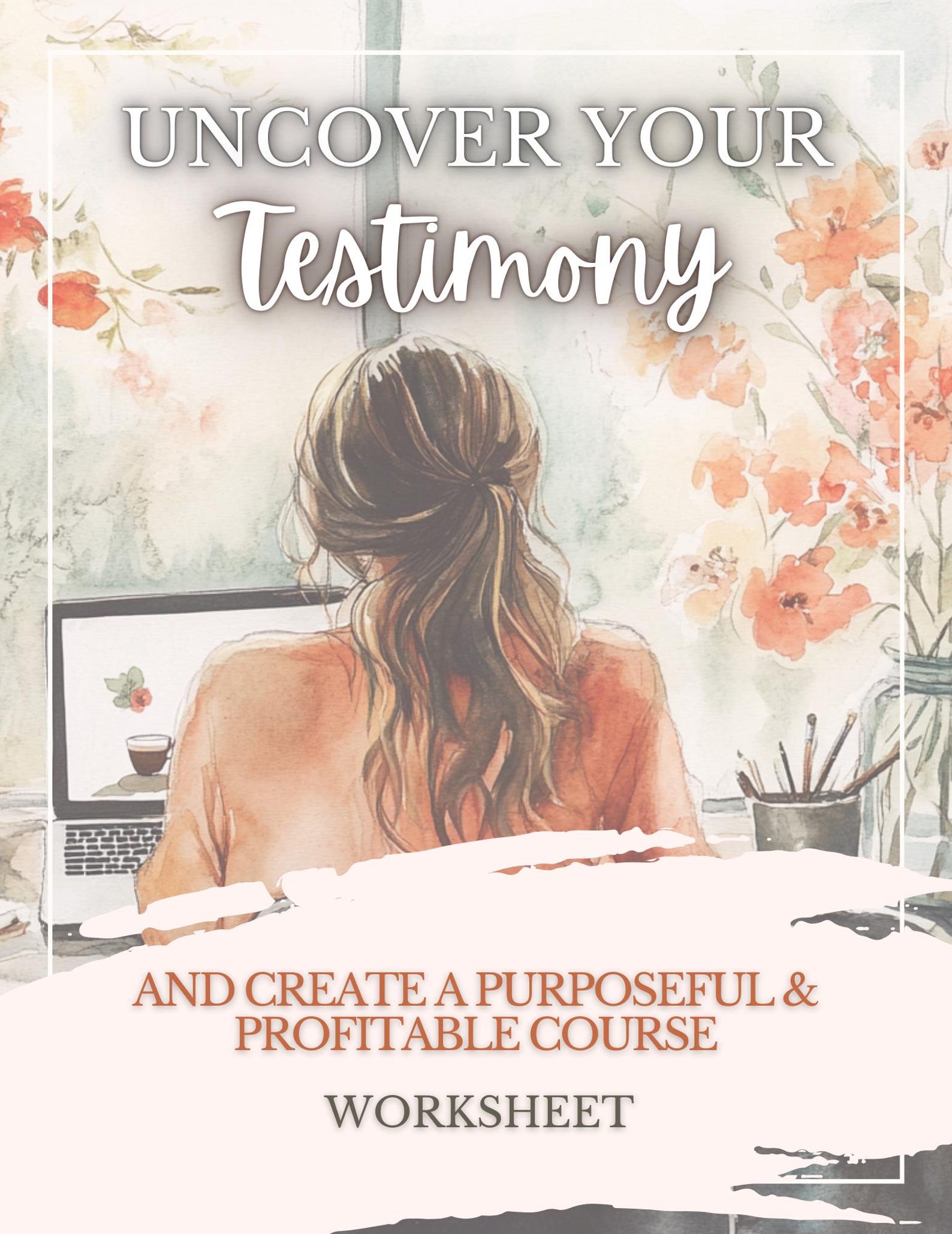 Uncover Your Testimony Journal, Spiritual Growth Journal, Healing and ...