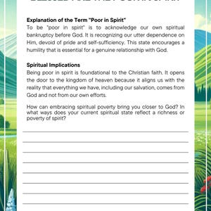 Living the Beatitudes Bible Study, Explore Christ's Teachings, New ...