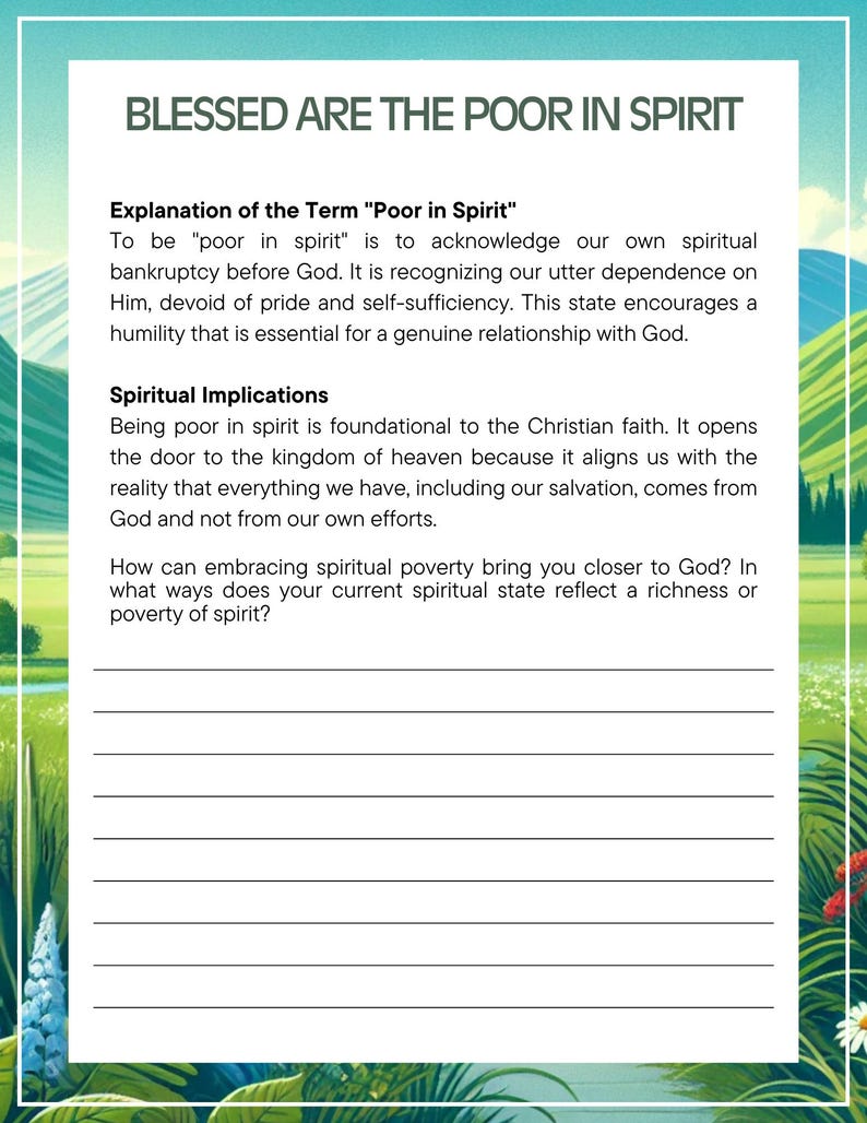 Living the Beatitudes Bible Study, Explore Christ's Teachings, New ...