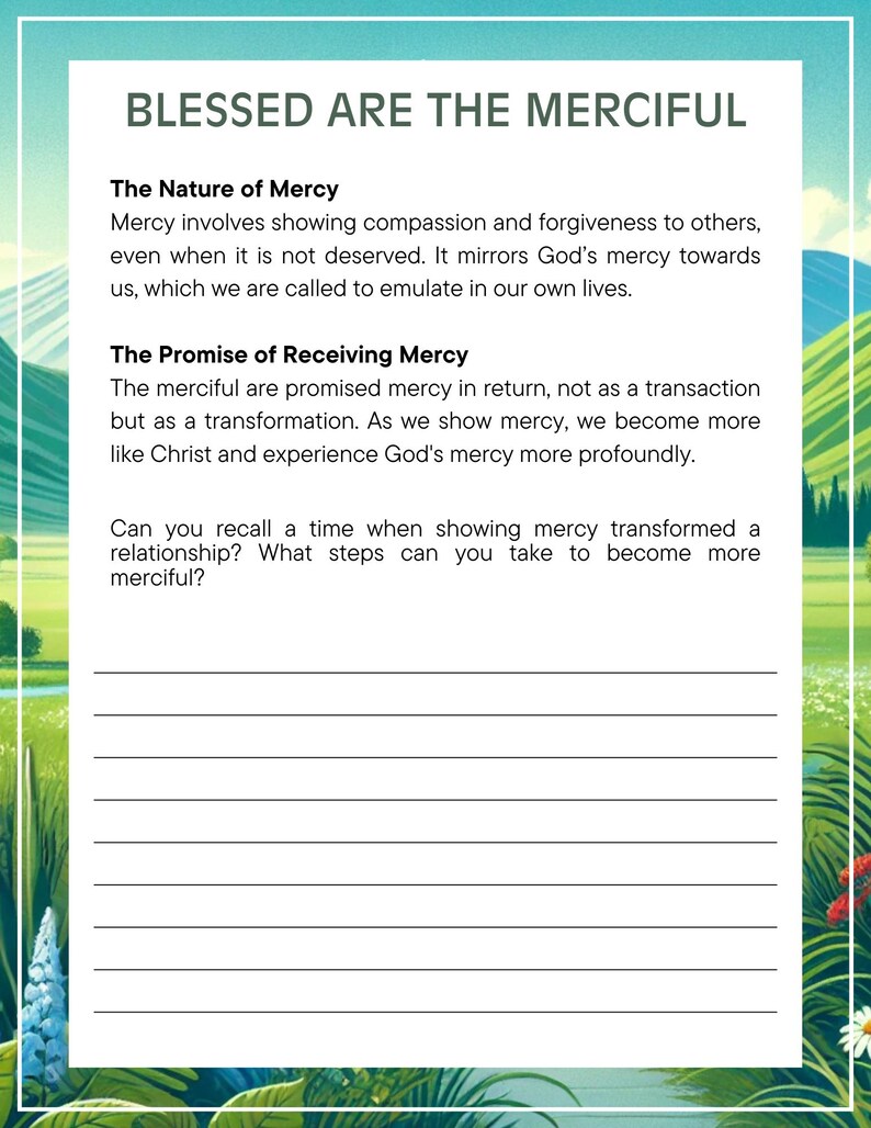 Living the Beatitudes Bible Study, Explore Christ's Teachings, New ...