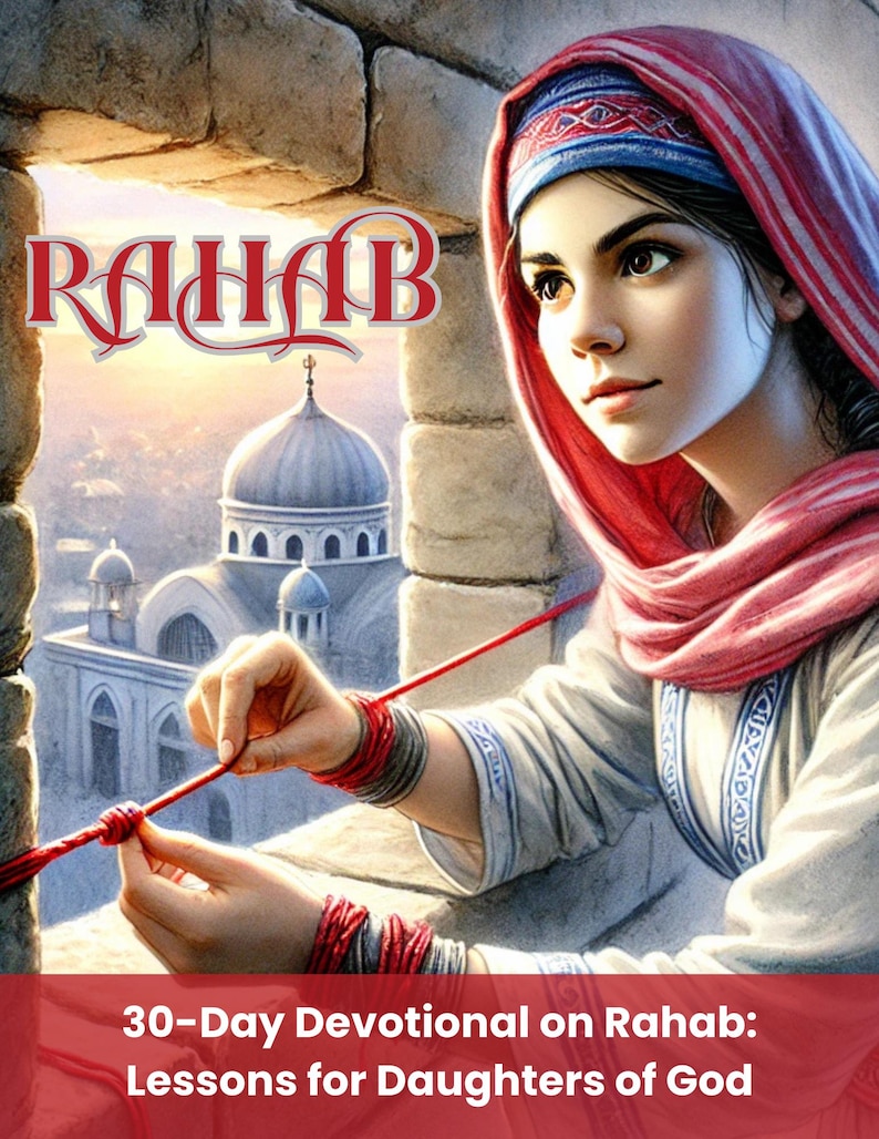 Rahab 30-day Devotional, Lessons for Daughters of God, Christian Bible ...