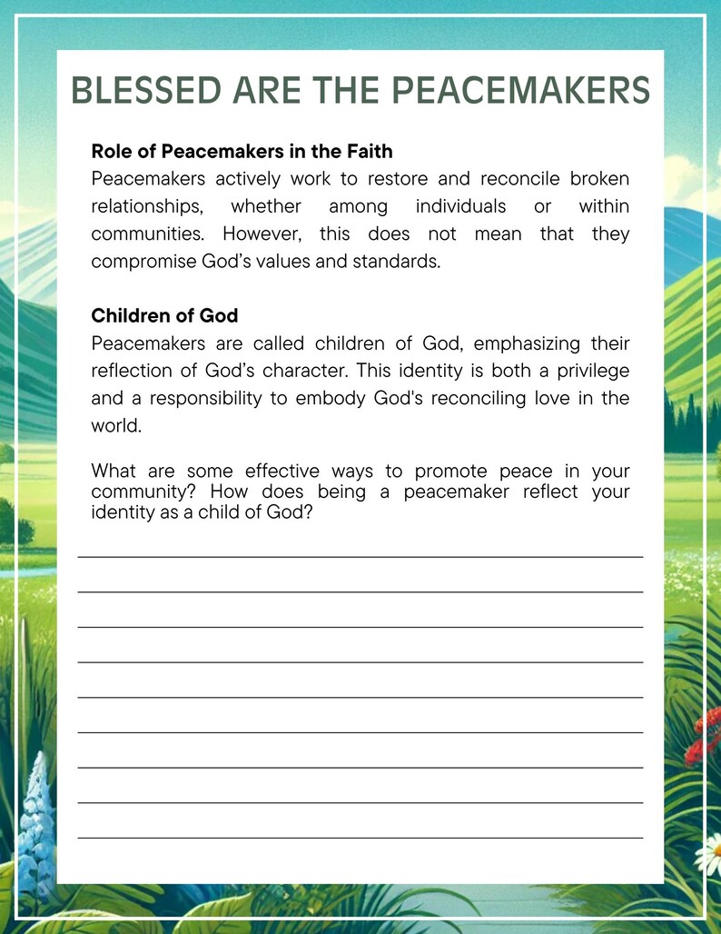 Living the Beatitudes Bible Study, Explore Christ's Teachings, New ...