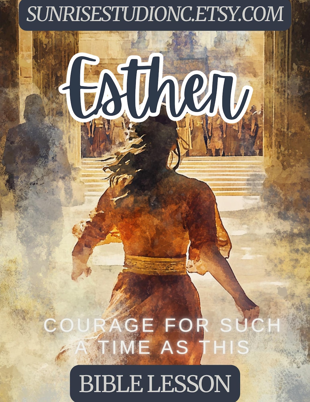 Bible Character Study on Esther, Courage for Such a Time as This, Women ...