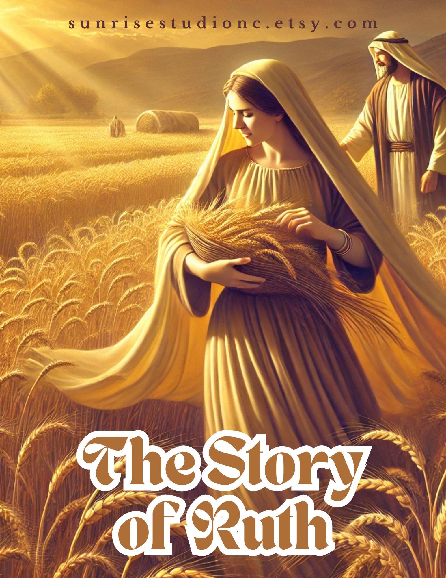 The Story of Ruth Bible Study: Faith-based Devotional - Etsy