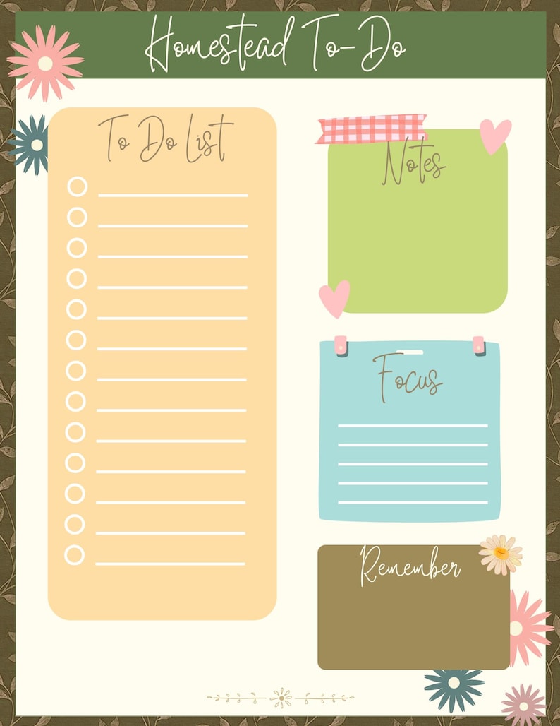Homestead Garden Planner | Printable Gardening Journal | Vegetable ...