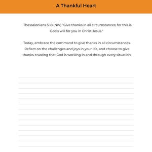 Be Thankful Mini Devotional Journal, Christian Gratitude Journal ...