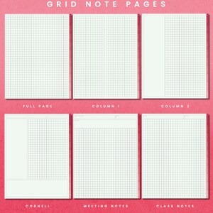 Digital Notebook for Goodnotes, Notability, Noteshelf 10 Subject ...