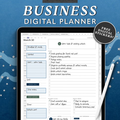 Undated Digital Planner Goodnotes Ipad Planner Minimalist - Etsy