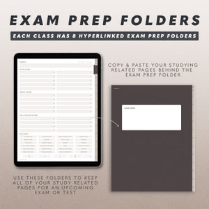 Student Digital Notebook | 12 Subject Academic Notebook for Goodnotes ...