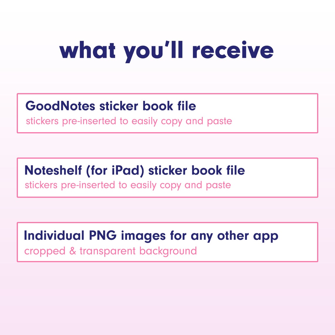 Life Essentials Digital Stickers for Goodnotes, Noteshelf, Notability ...
