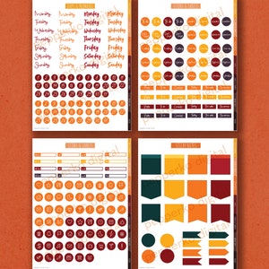 Fall Digital Sticker Bundle | Autumn Digital Stickers | Halloween ...