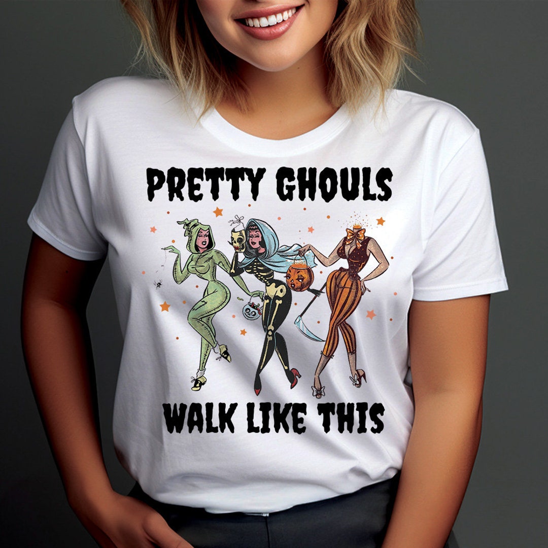 Pretty Ghouls Walk Like This Digital Download - Etsy