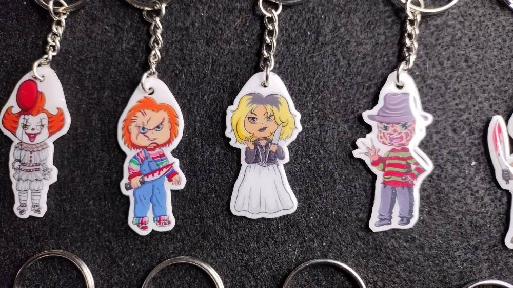 Horror Movie, Slashers, Keychains, Charms, Scary Movies, Horror ...