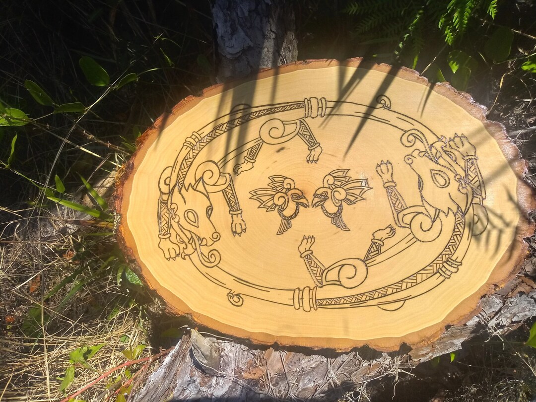 Norse Pagan Altar Decor Art - Original Artwork - Norse Mythology ...